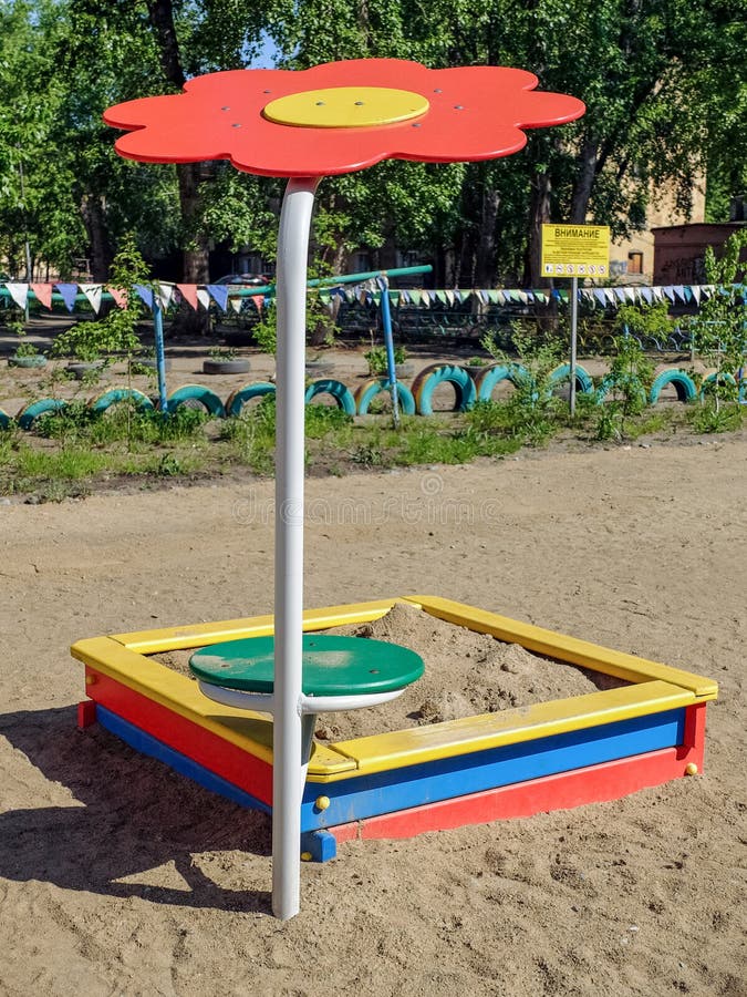 Sandbox in the Form of a Ship Stock Photo - Image of brown, sand: 140489794