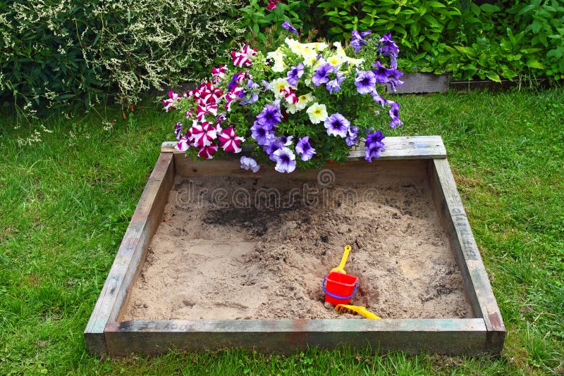 Sandbox stock image. Image of playing, green, purple - 43807263