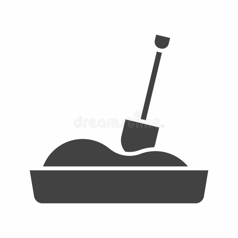 Sandbox icon vector image. stock vector. Illustration of sandbox ...