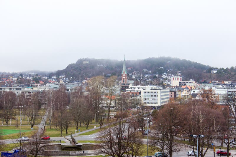 Sandefjord, Norway. stock photo. Image of county, architecture - 91664312