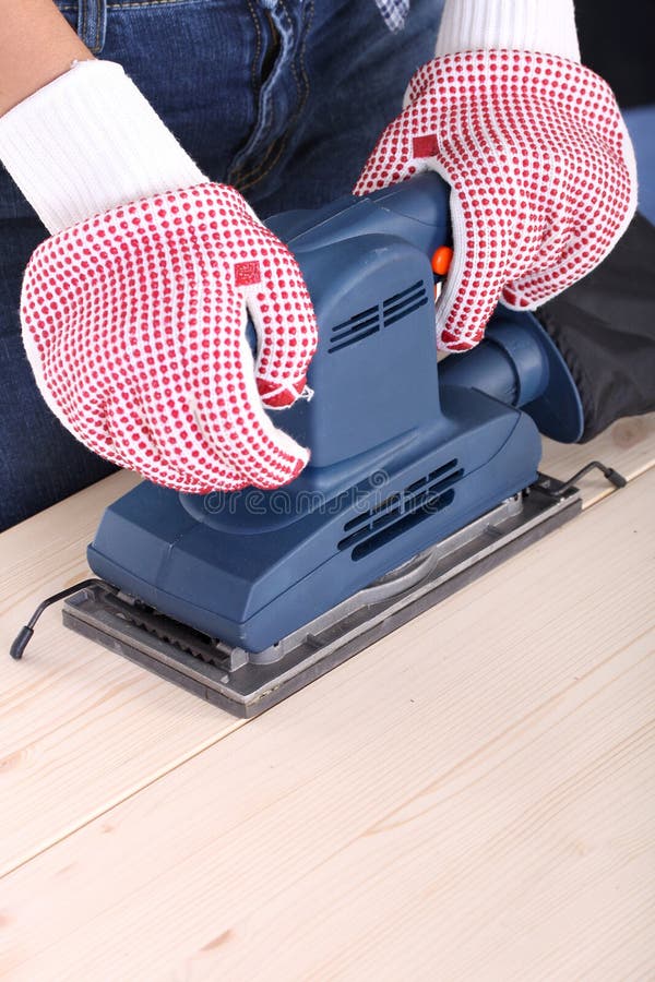 Sander stock image. Image of closeup, lumber, people, sander - 6190399