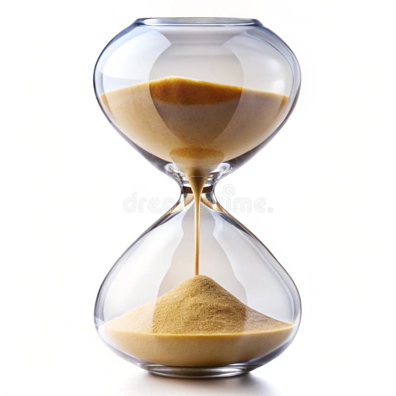 Sandglass hour stock illustration. Illustration of background - 357960539