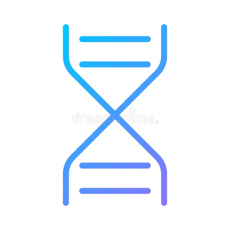 Sandglass Pixel Perfect Gradient Linear Vector Icon Stock Vector - Illustration of molecule ...