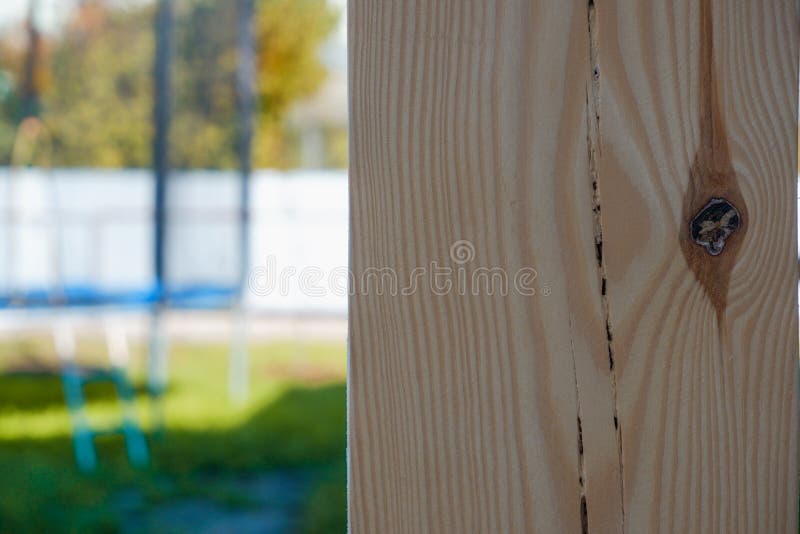 Sanding Wood. Wood Texture. Sanded Wooden Beams. Close-up View. Sanding ...