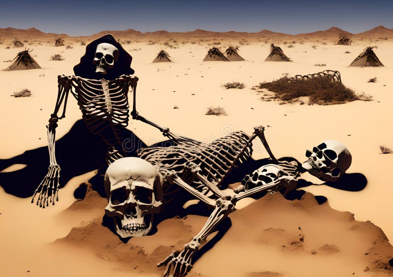 Sandman Death, Generative AI Illustration Stock Illustration ...