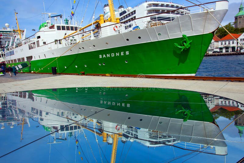 Sandnes in Dock at Stavanger Stock Image - Image of port, anchor: 73471713