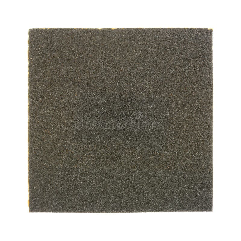 Sandpaper Isolated on White Stock Image - Image of white, surface: 67395501