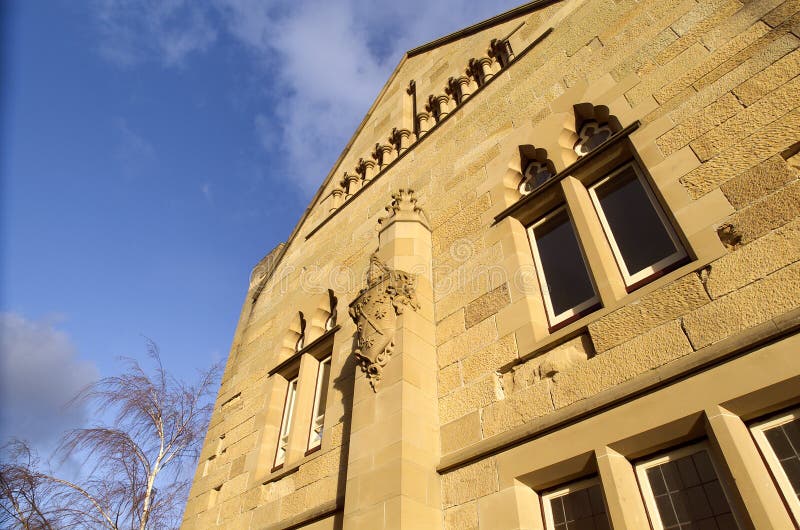 Sandstone Architecture stock image. Image of facade, stone - 10755797