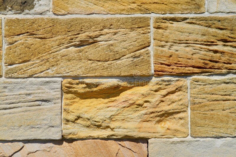 Sandstone Blocks Barangaroo Reserve Monochrome Stock Image - Image of ...