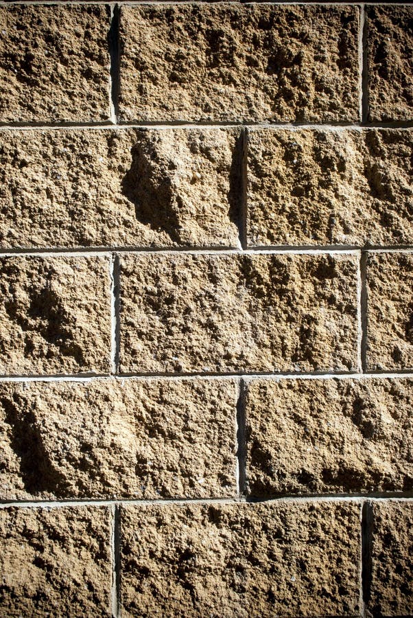 Sandstone brick wall stock image. Image of construction - 72191825