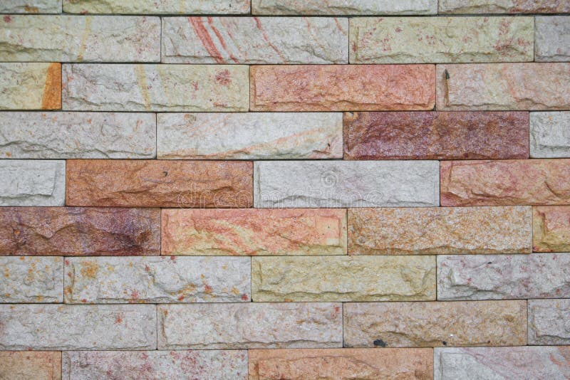 Sandstone Brick Wall Texture Background Pattern and Color Stock Photo ...