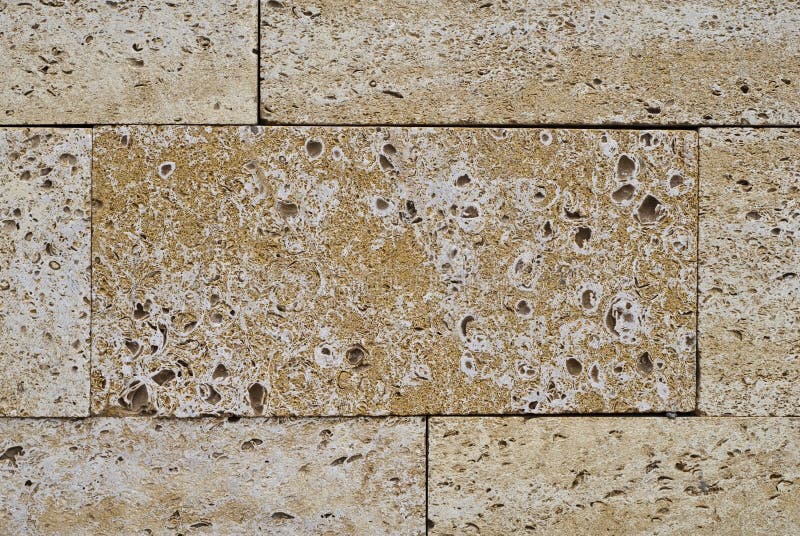 Sandstone Building Blocks. Rough Texture of a Brick Wall Made of Sand ...