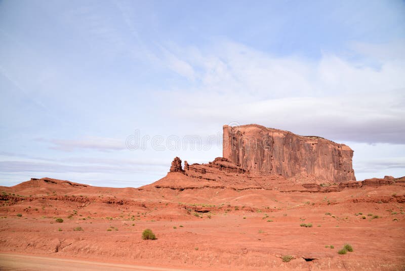 Sandstone buttes stock photo. Image of pinnacle, fluffy - 98454090