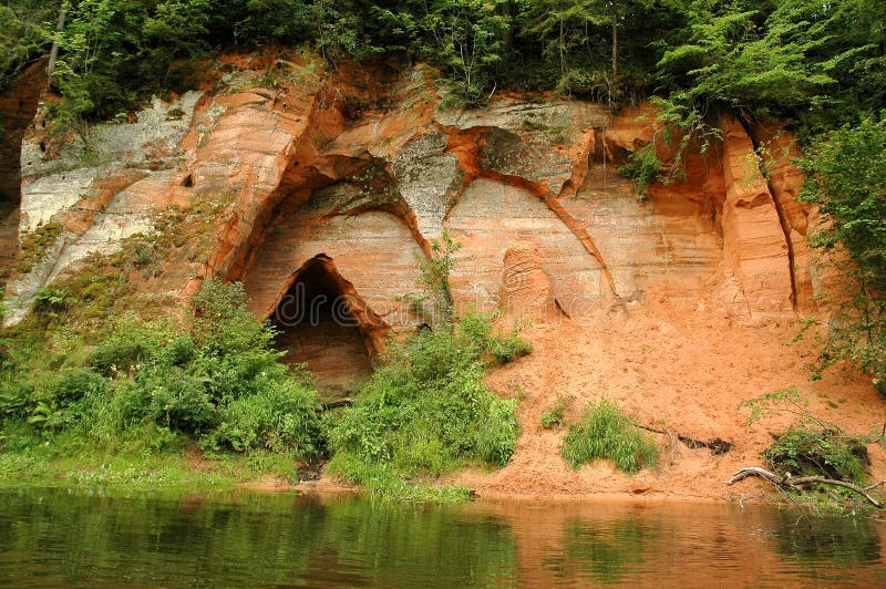 Sandstone cave stock image. Image of nature, sand, natural - 22113277