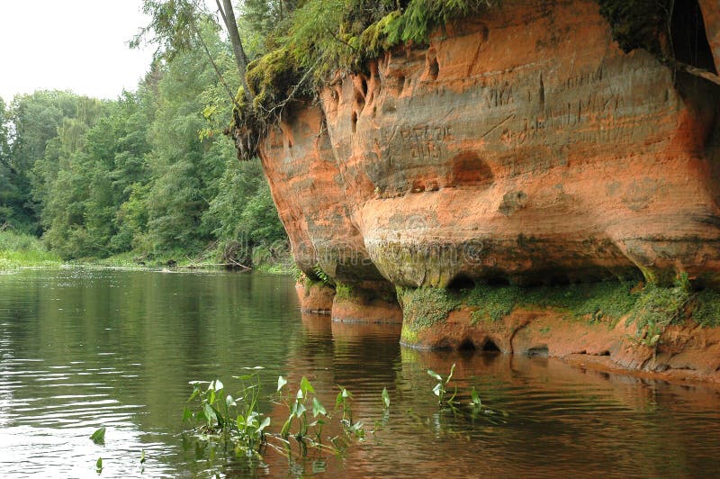 Wisconsin Dells stock image. Image of river, nature, sandstone - 8181835