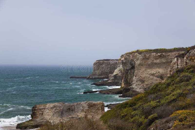 Sandstone cliffs stock photo. Image of holiday, california - 28183024