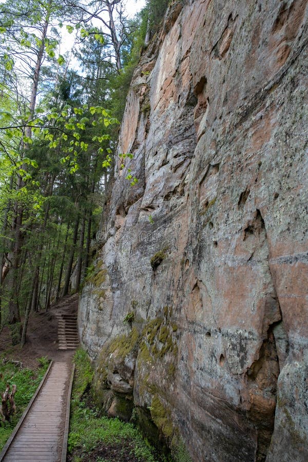 Sandstone Cliffs is Approximately One Kilometre Long and is Located on ...