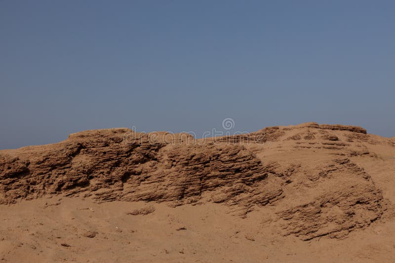 Geological Process of Sandstone Destruction, Erosion Stock Image ...
