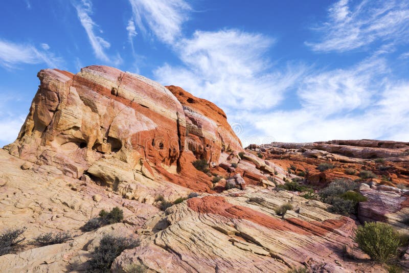 Sandstone formation stock photo. Image of terrain, eroded - 55853886