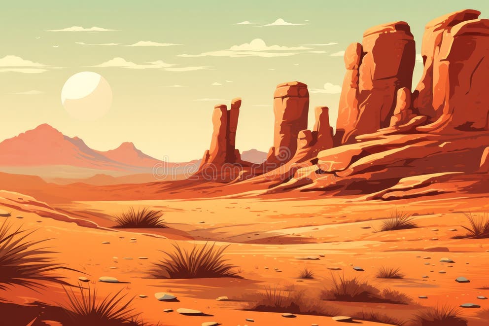 Sandstone Material Structure Background - Generative AI Stock ...