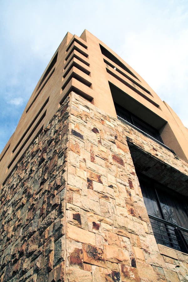 Sandstone Modern Building stock photo. Image of dirty - 41265428