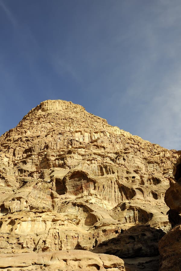 Sandstone Mountains, Jordan Stock Image - Image of view, tourism: 64700411