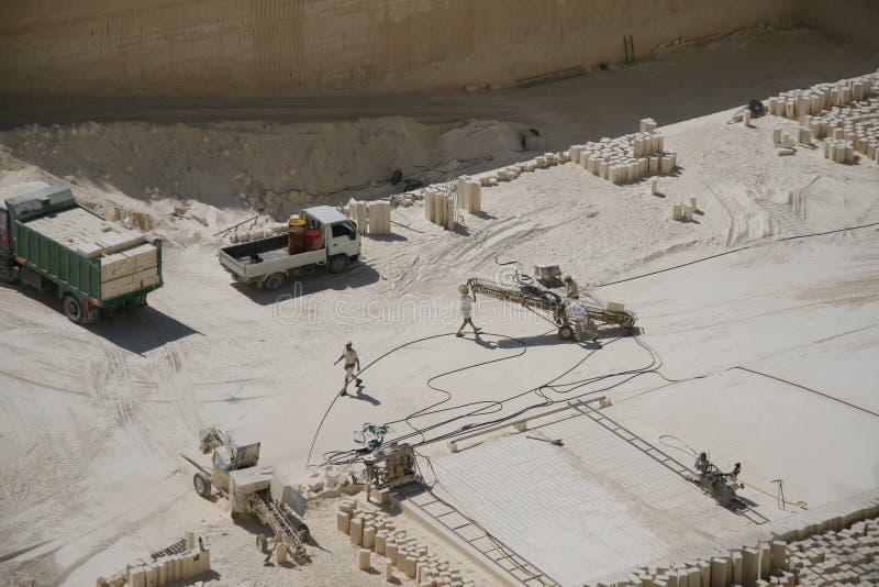 Sandstone quarry on Malta stock photo. Image of malta - 7224740