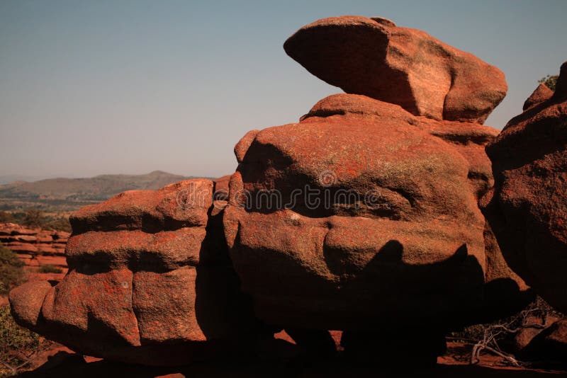 Sandstone rock stock photo. Image of magaliesburg, africa - 28770098