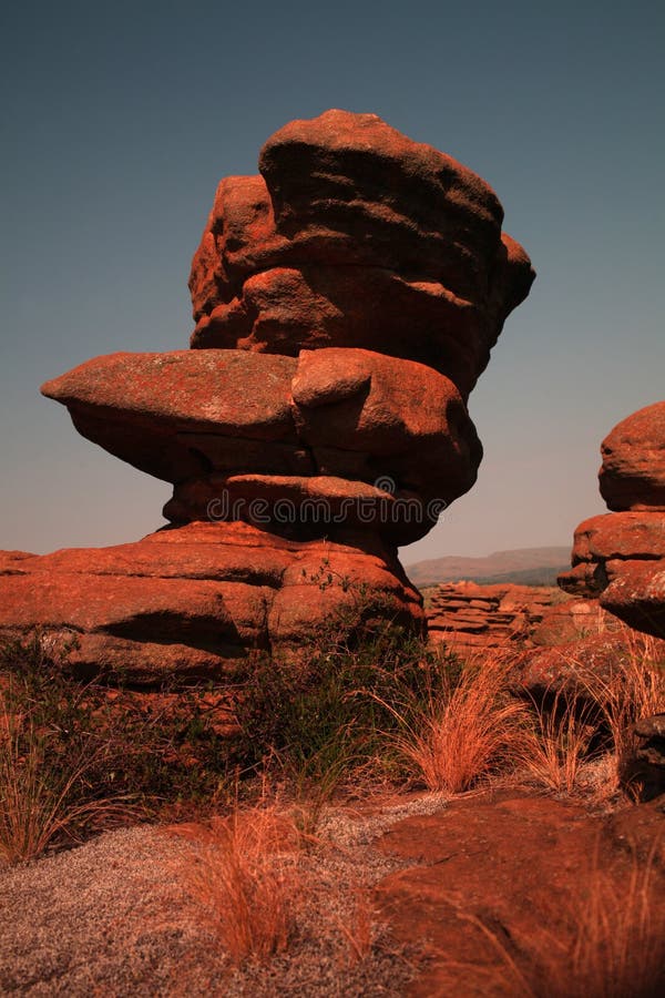 Sandstone rock stock photo. Image of firm, geologic, steadfast - 28777916