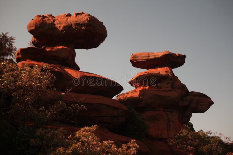 Sandstone rock stock photo. Image of boulder, formations - 28778390