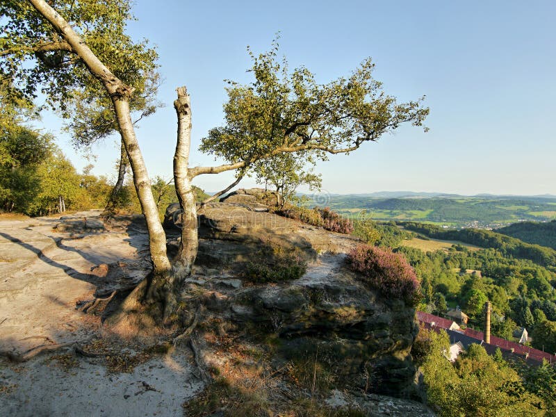 Sandstone Rock City in Bohemia Stock Image - Image of bohemia, rock ...
