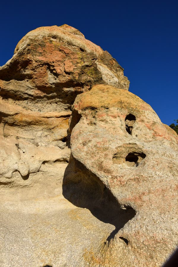 Sandstone Rock Formations in Colorado Stock Image - Image of range ...