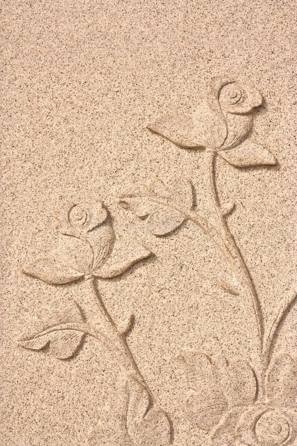 Sandstone roses stock image. Image of stone, rose, background - 17116737