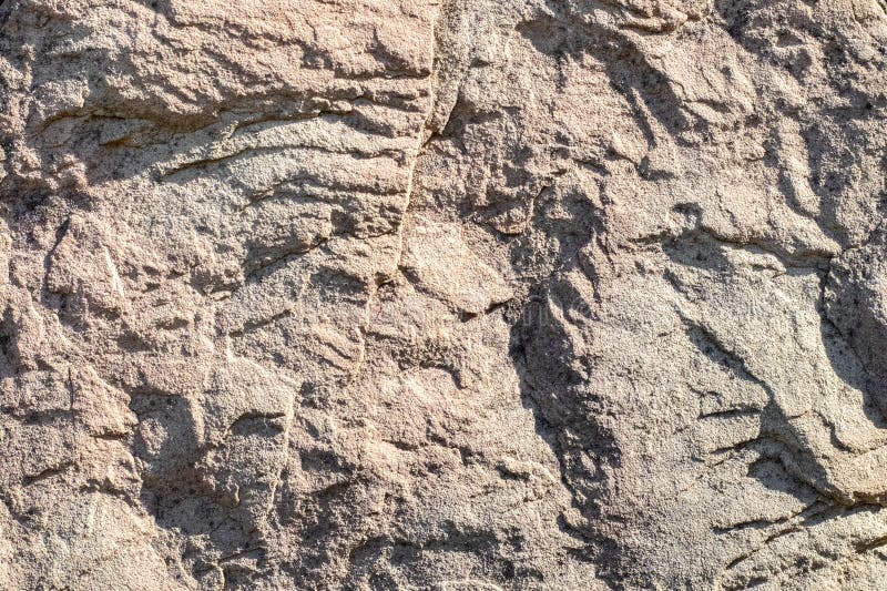 Sandstone Stone Texture with Grain and Irregularities in Bright ...