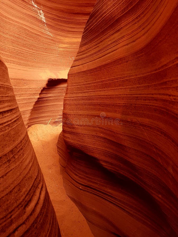 Sandstone Textures, Antelope Canyon, Arizona Stock Image - Image of ...