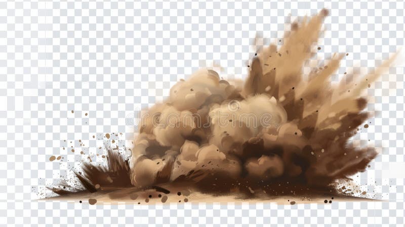 A Large Explosion in the Sky with a Bright Light, AI Stock Photo ...