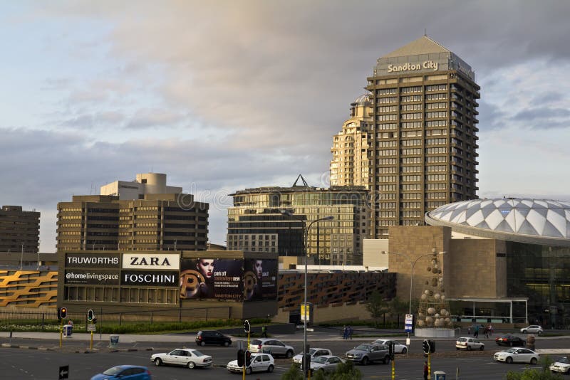 Sandton city stock photo. Image of south, africa, architecture - 4538780