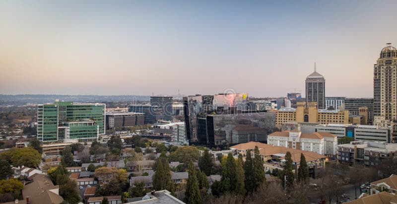 Sandton Skyline South Facing Editorial Photo - Image of southfacing ...