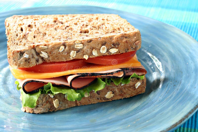 Sandwhich stock photo. Image of healthy, lunch, vegetables - 2608768