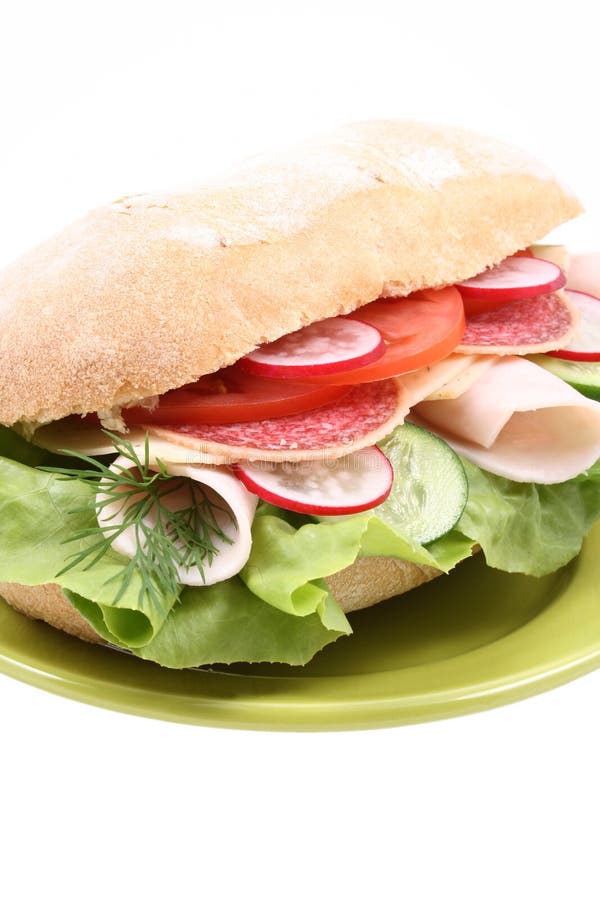 Sandwich stock image. Image of diet, ciabata, lifestyle - 2311231