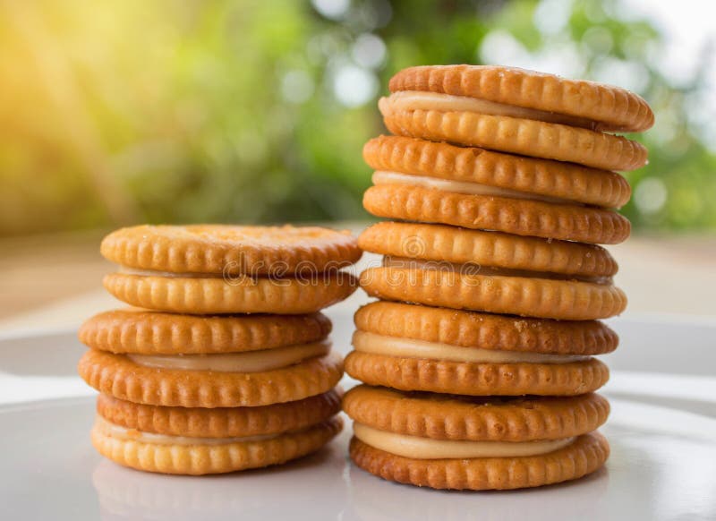 Sandwich biscuits stock photo. Image of sweet, pastry - 60933284