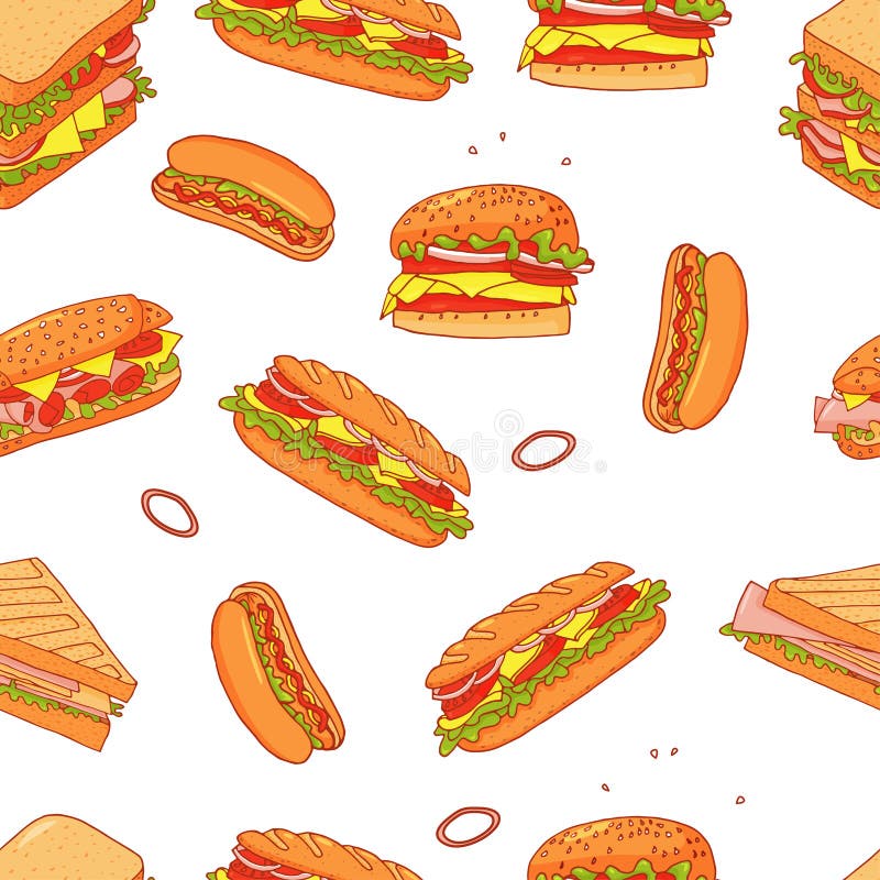 Deli Pattern Stock Illustrations – 380 Deli Pattern Stock Illustrations ...