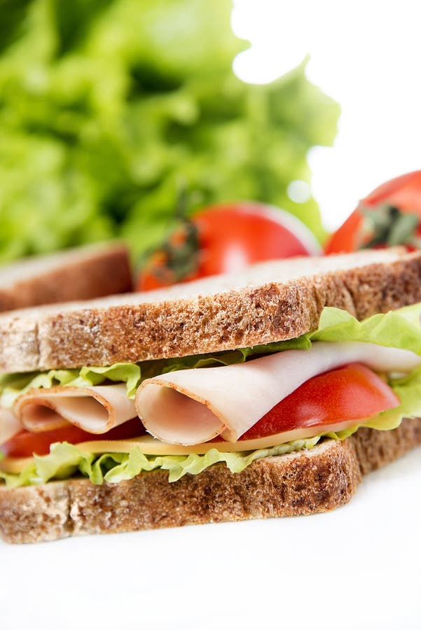 Sandwich stock photo. Image of healthy, meal, green, grain - 39568014