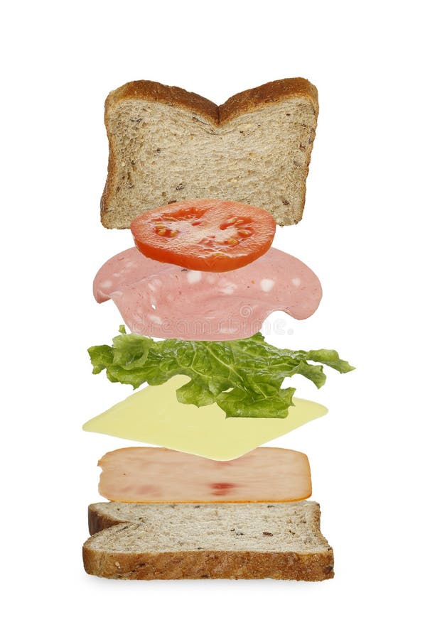 Sandwich stock photo. Image of snack, wholesome, meal - 37109148