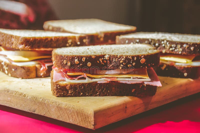 Sandwich food photograph stock photo. Image of slices - 83558274