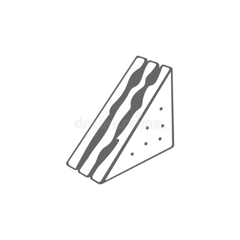 Sandwich Icon. Mobile Apps, Printing And More Usage. Simple Element ...