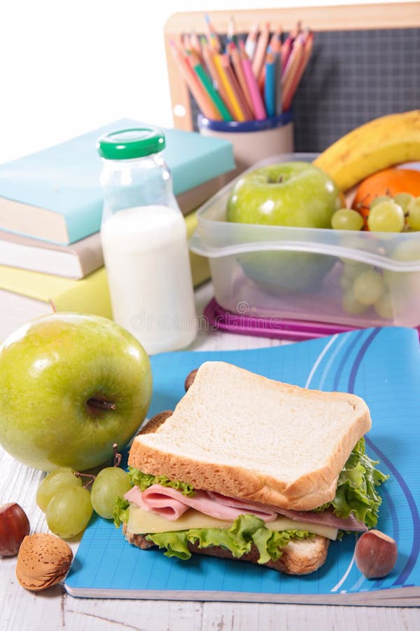 Sandwich,lunch box stock image. Image of lunchtime, lunch - 70347101