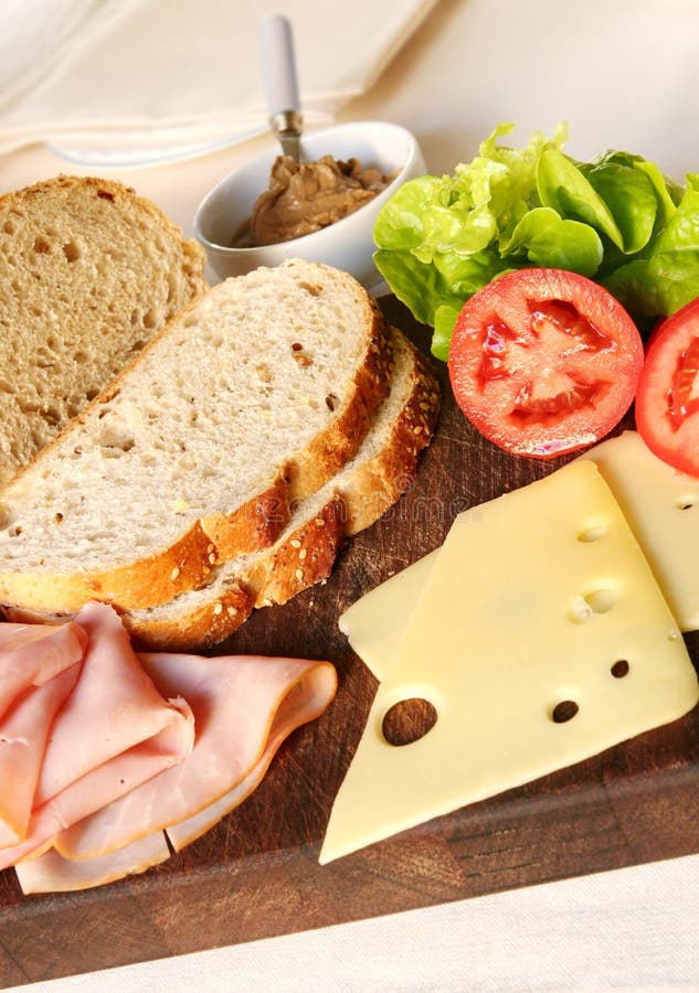 Sandwich in the Making stock photo. Image of vertical - 2371162