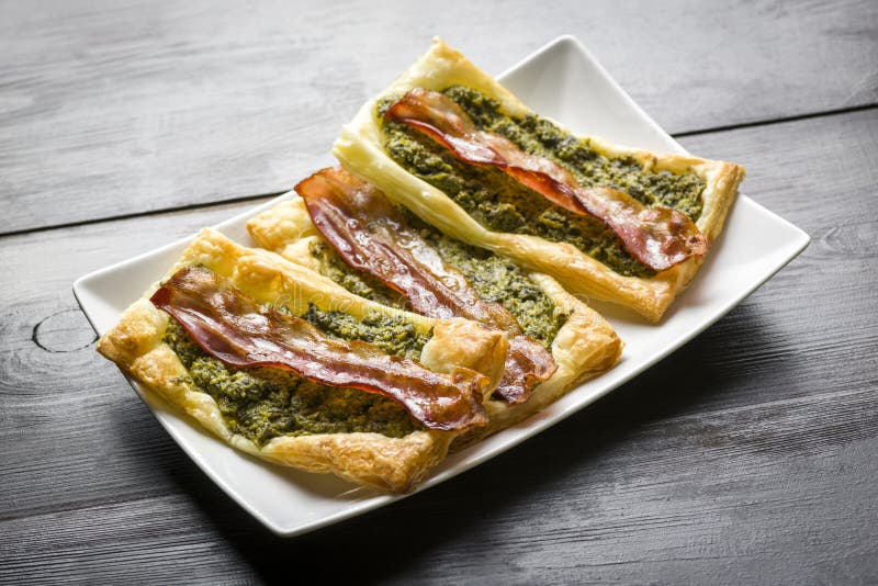 Sandwich with puff pastry stock photo. Image of ravioli - 69856556