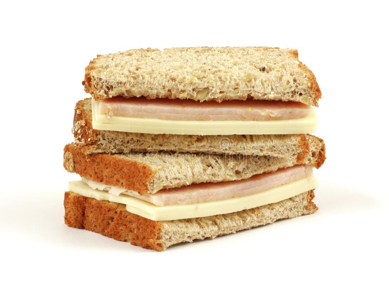 Sandwich Stack stock image. Image of roasted, white, turkey - 13038487